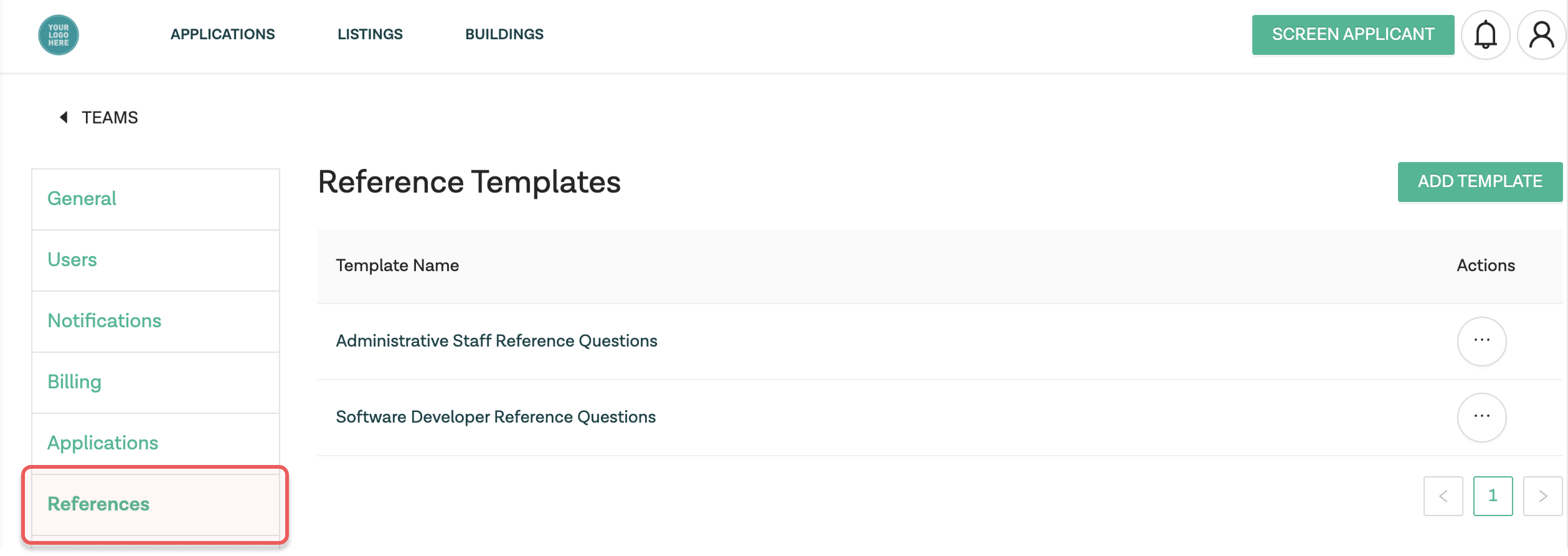 Create a set of reference questions – Certn
